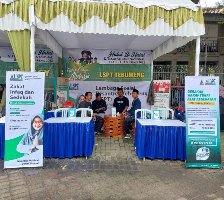 Ajak Alumni Tebuireng untuk Ziswaf, LSPT Buka Stand di Gelar Karya ...